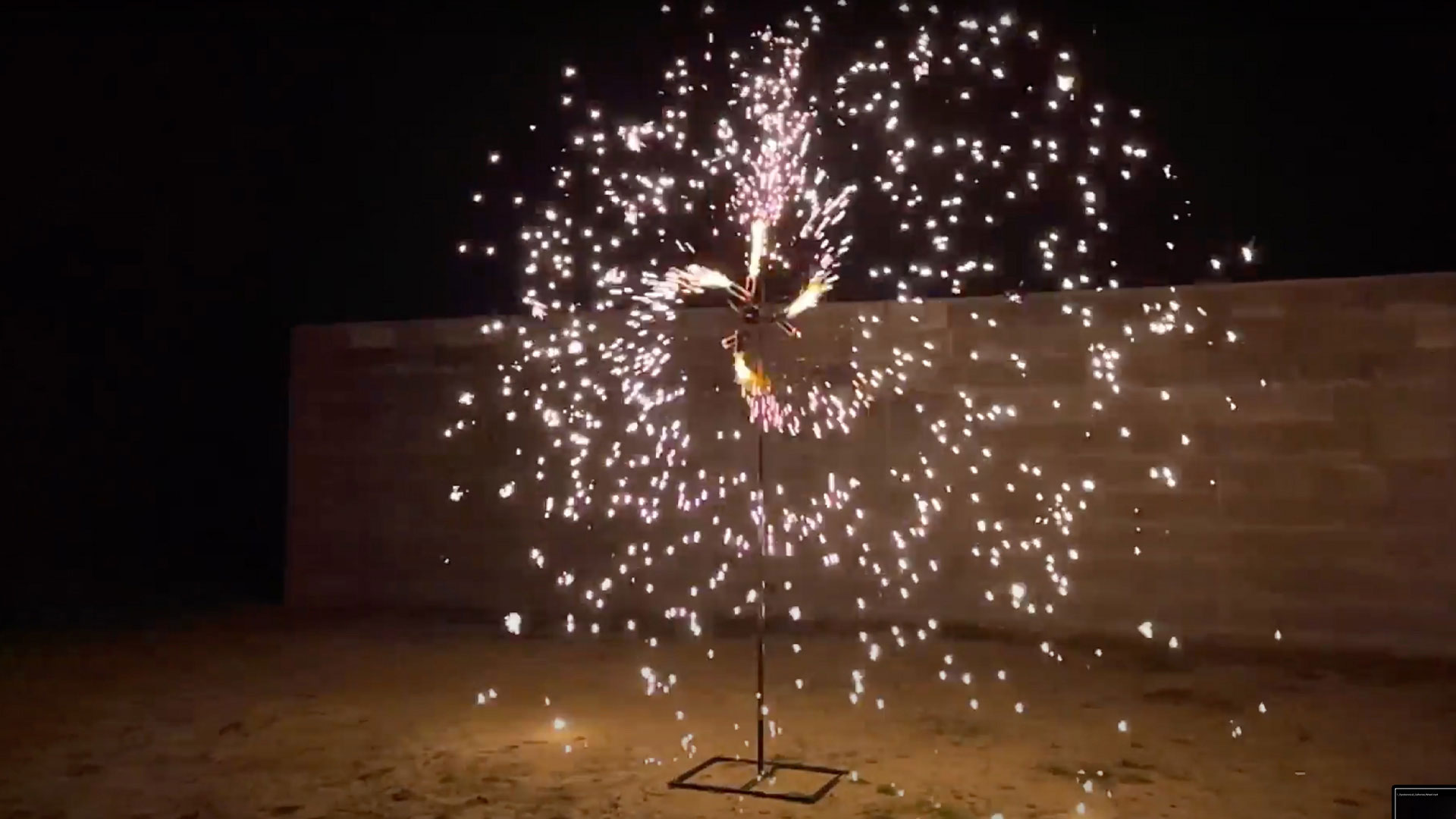 Pyrotechnical Catherine Wheel |SFX Effect for a spectacular ending of a ...